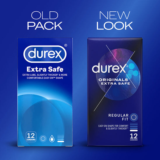 Extra Safe Condoms Regular Fit | Official Durex® UK Store